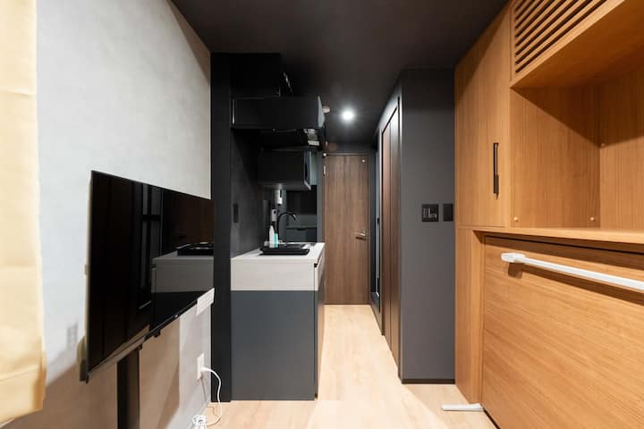 最寄り駅から徒歩6分/新宿駅まで電車で1本/お洒落なデザイナーズ/d-wa E01 - 시부야구