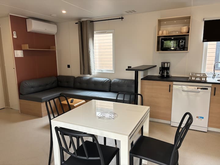 Mobil Home 6p Camping Les Dunes 5* - Le Barcarès