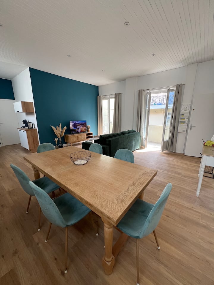 Aux Halles Appartement Spacieux - Ibis Pau Centre