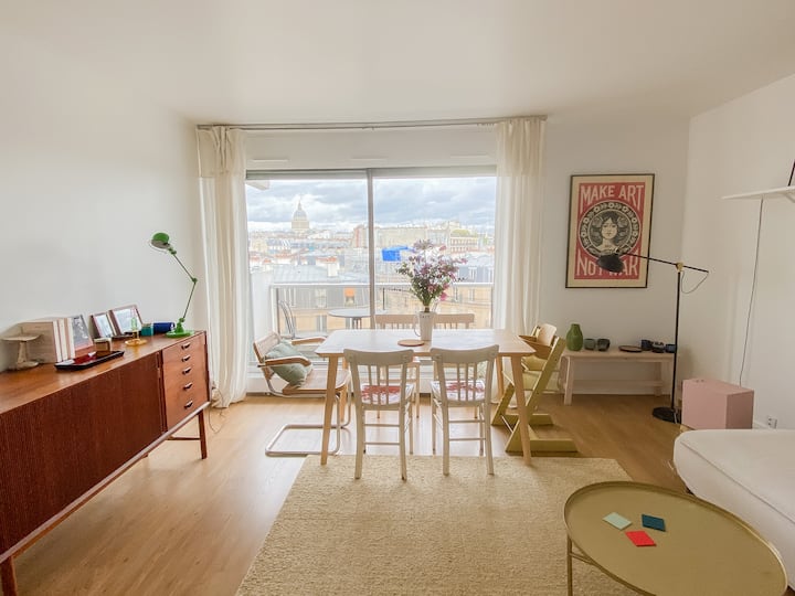 Beautiful Flat, Panoramic View - Paris