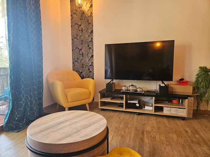 Joli T2 Climatisé Quart. Plage - La Croix-Valmer