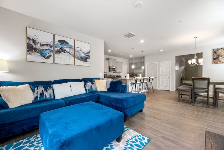 Elegant 5-bed Gem In Atlanta By Deity Villas - South Fulton