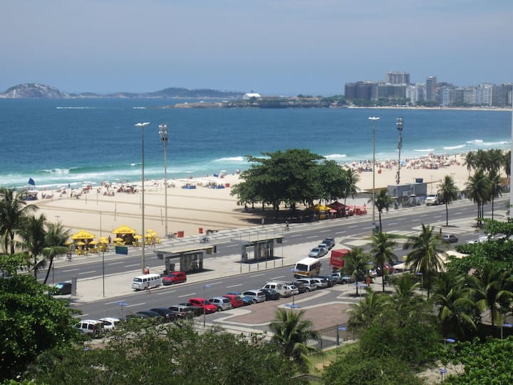 Vista Luxuosa Para O Mar, Conforto E Privacidade! - Copacabana