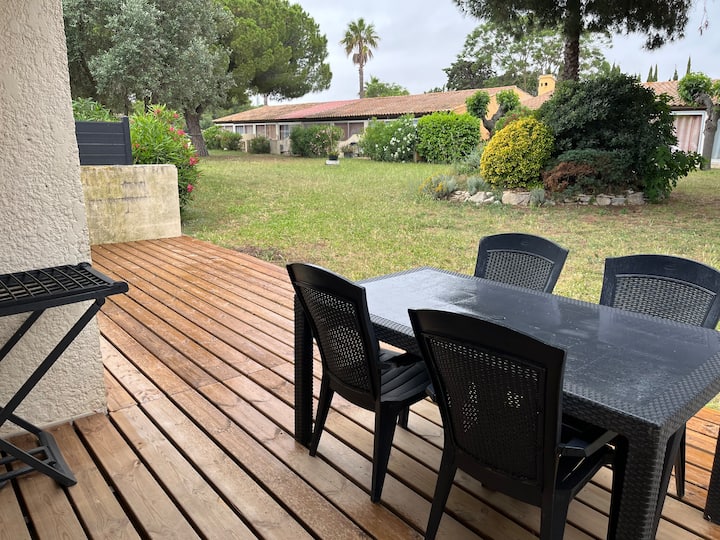 Charmant T3 Rénové Jardin Parking Clim - Pérols