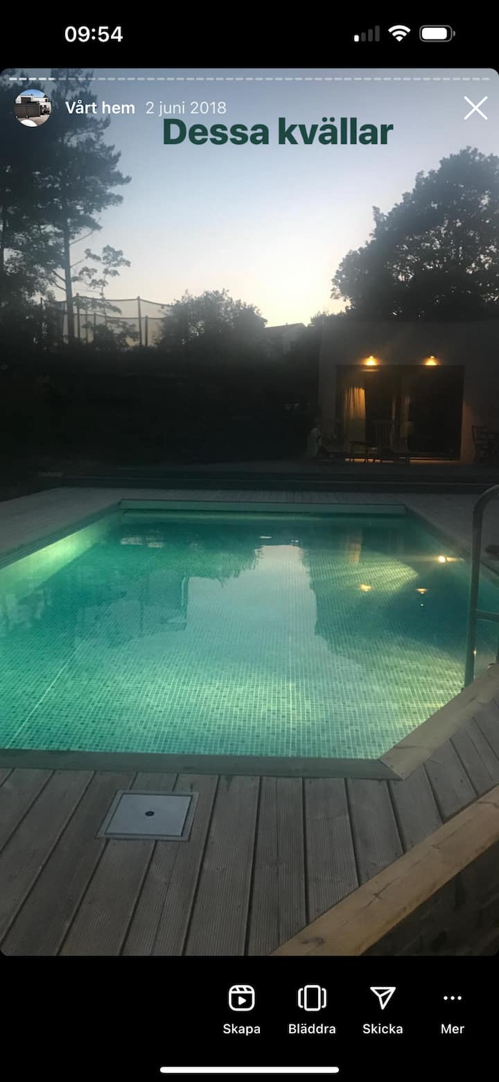Villa Pool Och Poolhus 500 M2 - Kungsbacka