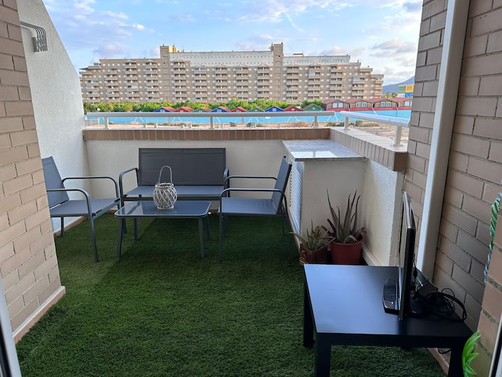 Confortable Piso En La Playa - Oropesa del Mar