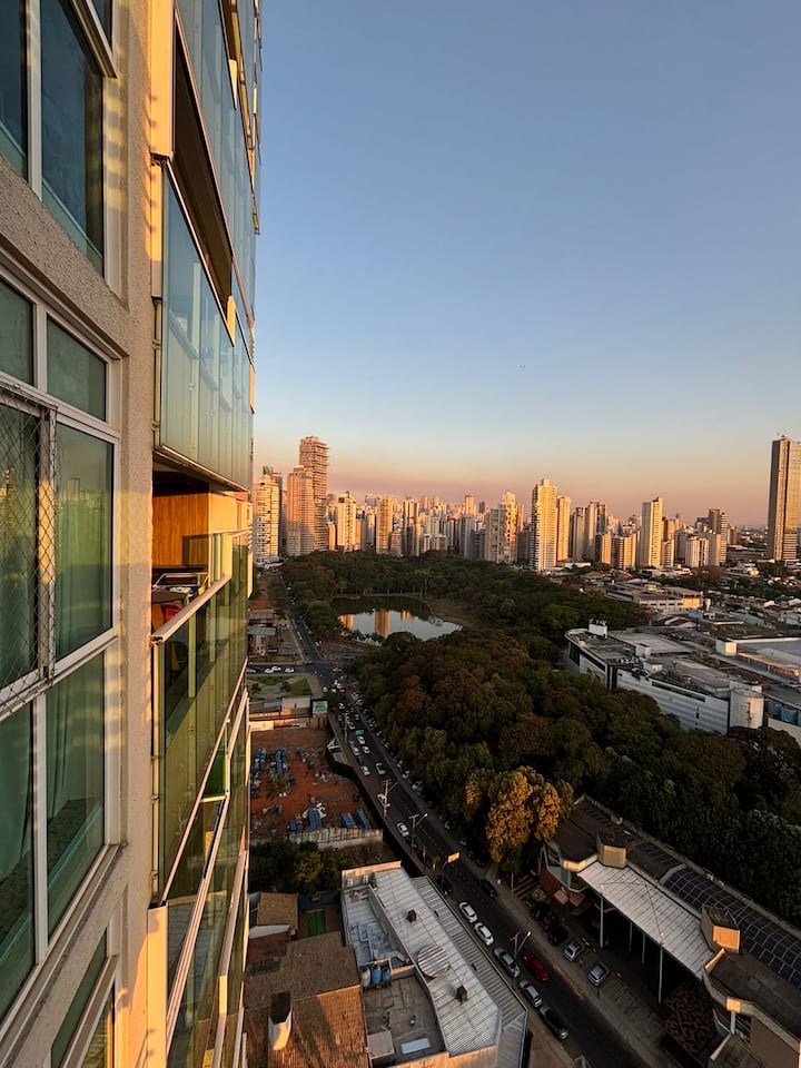 Stylish 1 Suite With A View Of Vacabrava Park - Goiânia