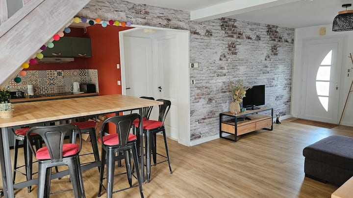 Jolie Maison 3 Chambres Avec Jardin - Pornic