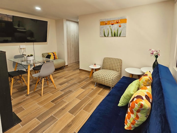 Moderno Departamento En El Corazón De La Cdmx - Álamos