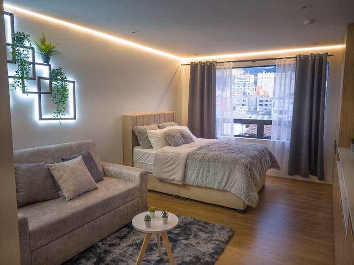 Apartaestudio Corferias+gym+parqueadero Gratis - Aéroport Bogota-El Dorado (BOG)