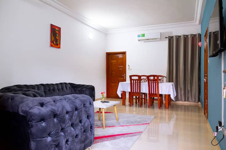 T3 Climatisé & éQuipé J.reside – Quartier Calme - Cotonou