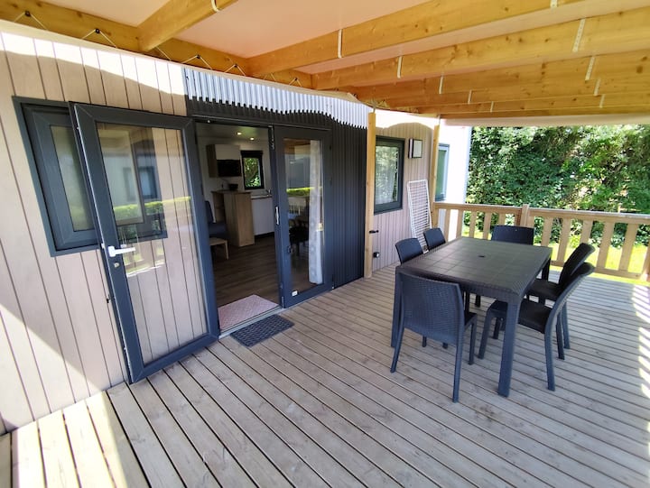 Bungalow 2 Ch 4 Pers Camping La Garenne Moncourt - Baie de Somme
