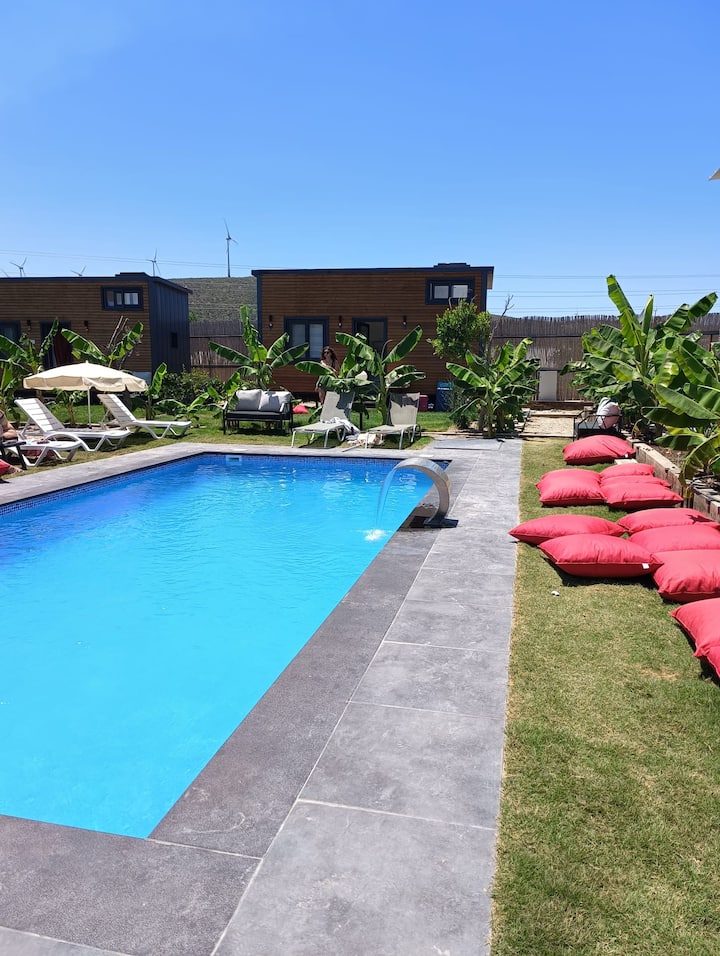 Aden Garden Alaçatı Jakuzili Tiny House - Çeşme