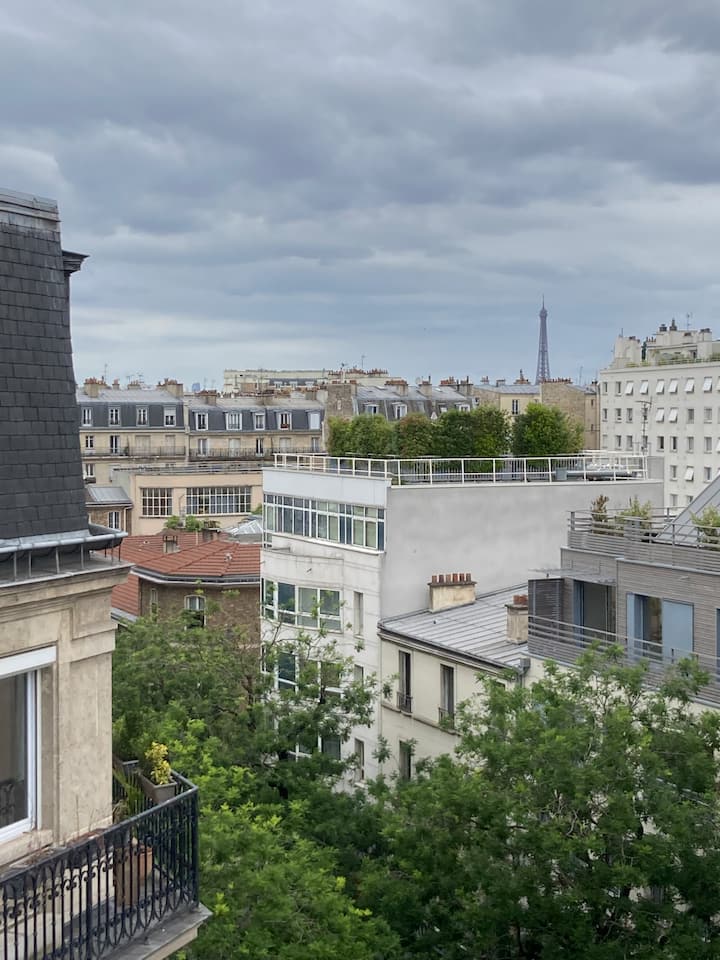 Studio Vue Tour Eiffel - Rue de Rivoli