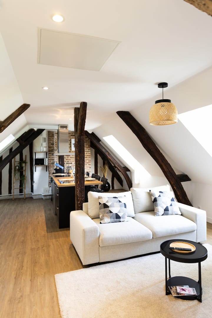 Loft Climatisé Atypique Et Lumineux, Vieux-tours - Tours