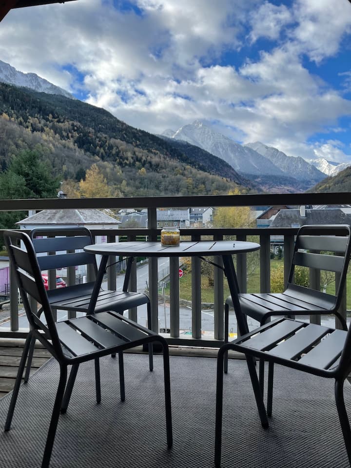 Appartement Duplex Saint-lary Centre Vue Montagnes - Saint-Lary-Soulan