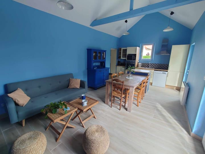 « Le Bigorneau » Maison à 250m De La Mer - 6 Pers - Saint-Aubin-sur-Mer