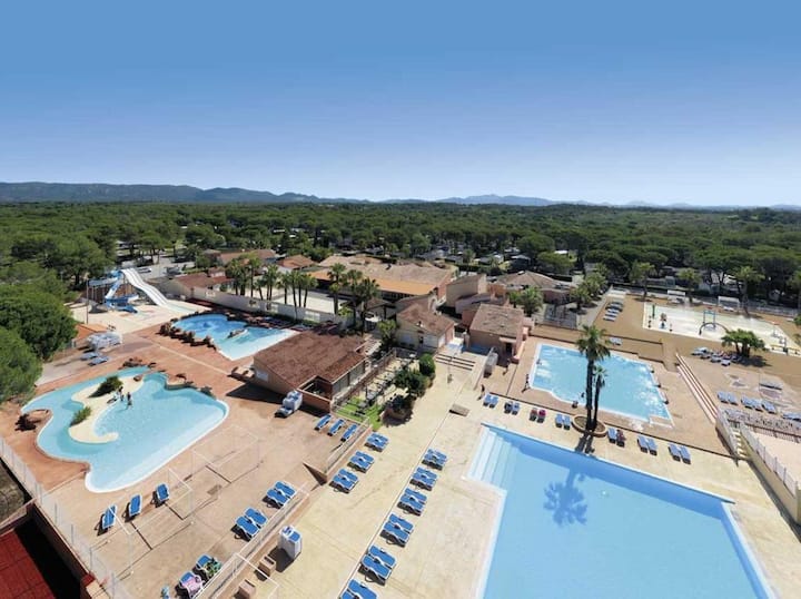 Chalet Dans Camping 5 * Oasis Village - Côte d’Azur