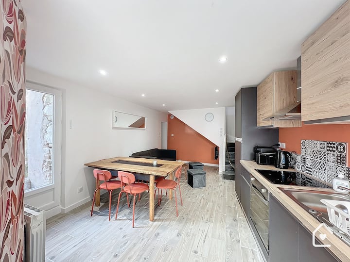 Maison Avec Terrasse & Barbecue - Châtellerault