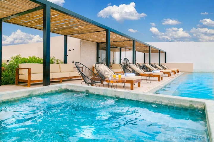 Studio Moderno Junto A La 5ª Avenida Y A La Playa - Playa del Carmen