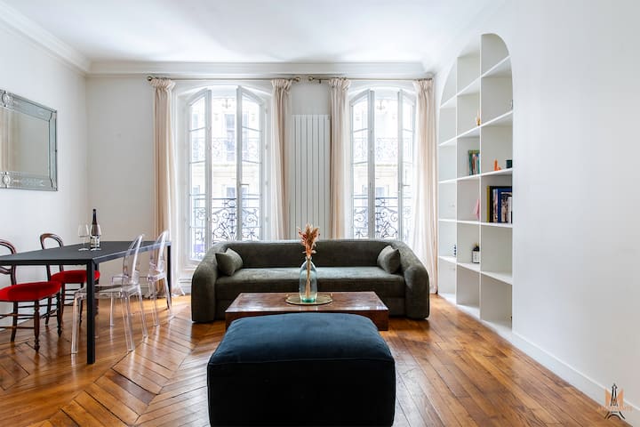 Lovely 4 Person Flat Central Montmartre - Paris