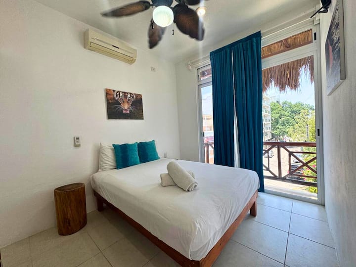 Acogedor Estudio Con 2 Habitaciones Y Cocineta - Playa del Carmen