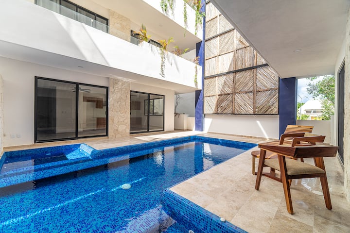 Lux 2 Bd Corner Suite W/ Swim Up Pool | Aldea Zama - Tulum