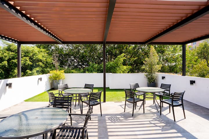 Three Units, Rooftop Bbq For 17, Near Expiatorio - Guadalajara