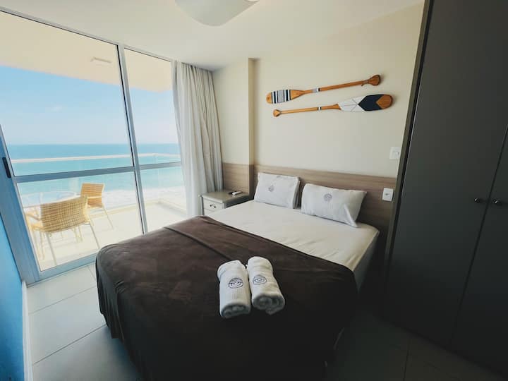 Apartamento Completo C/ Vista Mar Na Orla Da Barra - Barra, Brasil