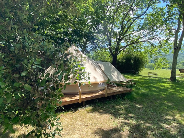 Camping Tente Bell Sud Ardèche - Vallon-Pont-d'Arc