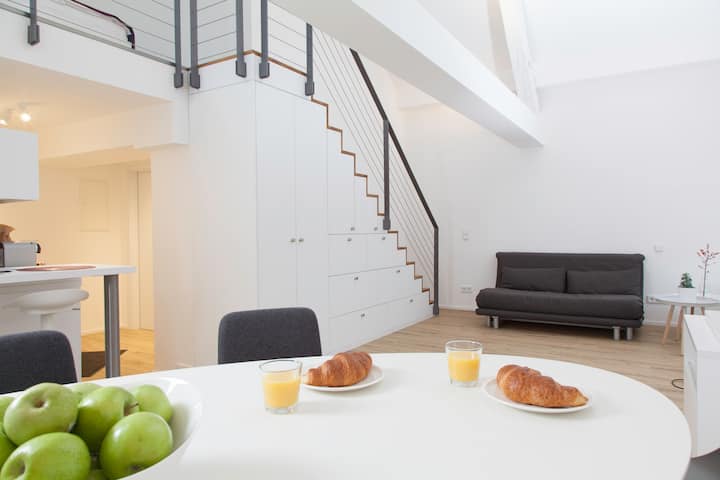 Zentrales Galerie-apartment Amalie 48 Qm - Sarrebruck