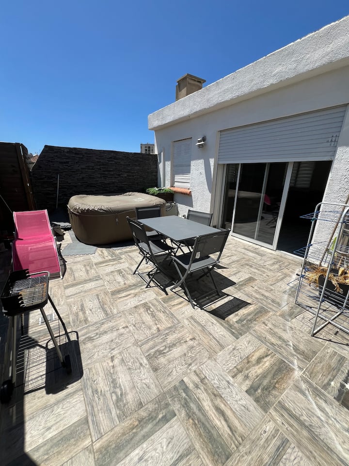 Toit Terrasse Centre Marseille - Plan-de-Cuques
