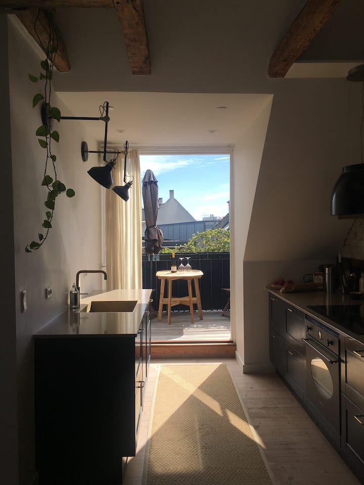 Hyggelig By-oase Med Altan I Hjertet Af Byen - Copenhagen