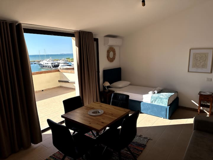 Delmar Apartments "Cozy Orikum Marina Sea View" - Orikum