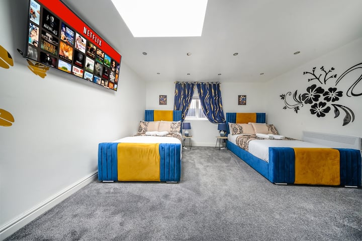 Stylish Bungalow For Family Stays - Leeds