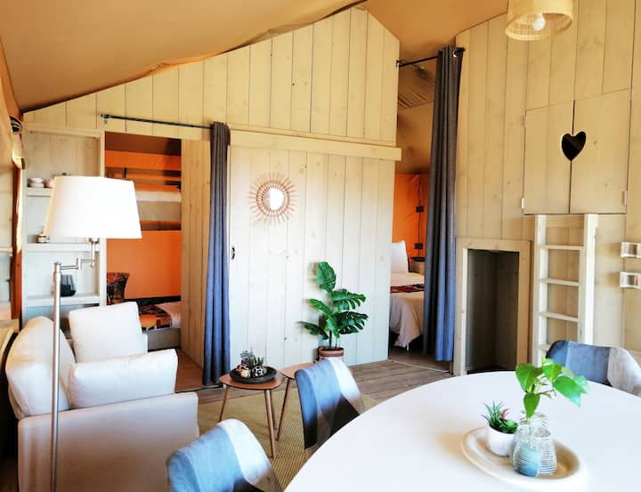 Tenda Glamping Cape Town Sotto Le Stelle ,Piscina - Martinsicuro