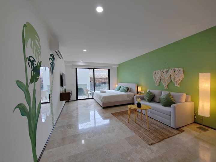 Amazing Studio In A Wonderful Location/pool/gym - Playa del Carmen
