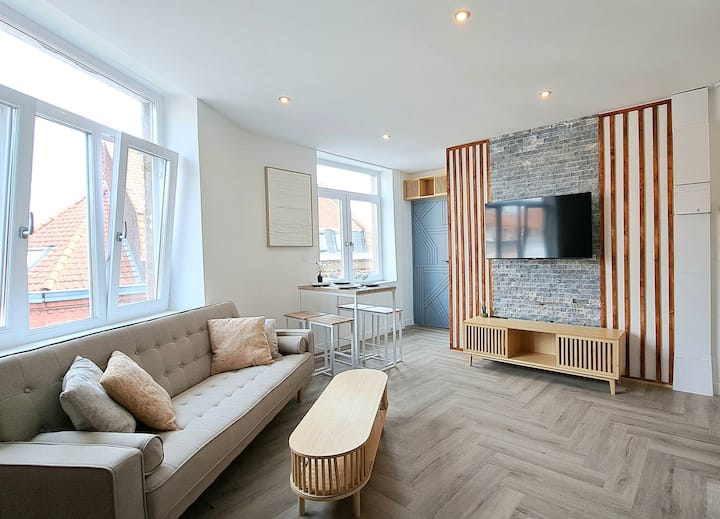 Charmant T3 - Cosy Et Moderne Tourcoing - Menin