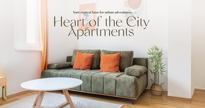 Stylish & Modern 1br+1lr Apt. @ Heart Of Vienna. - Viyana