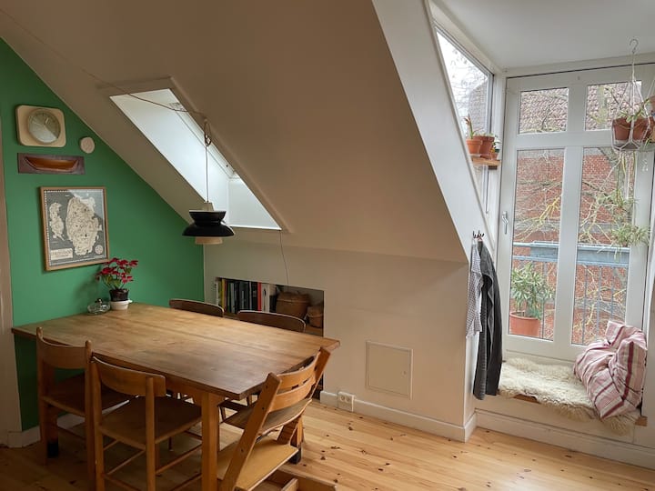 Cozy Apartment With 2 Balconies - Kopenhagen