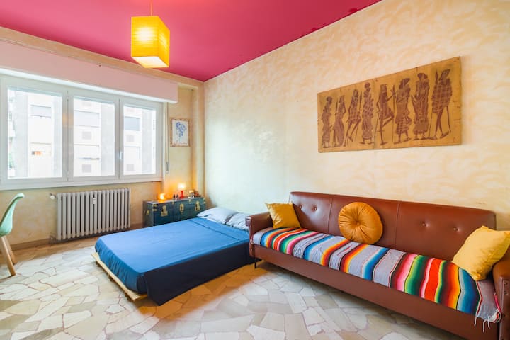 Warm Vibes ,Vintage Room 10min By Navigli - Milán
