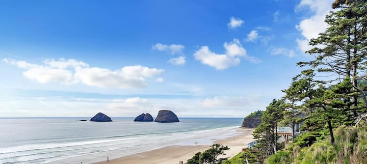 New Modern Ocean Highlands House - Short Beach, OR
