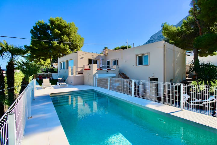 Villa Con Vistas Mar Y Montaña, - Dénia