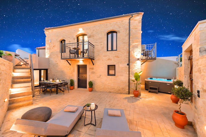 Roustico Luxury Villa Heated Whirpool - Creta