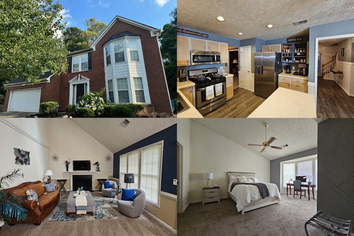 Nfl House – 1train Ride Away-7min To Train Station - Stone Mountain, GA