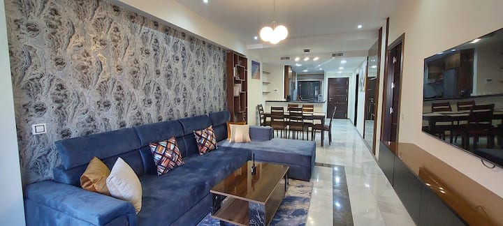 Marina Bay Apartment - Beach & Swimming Pool - Tangier