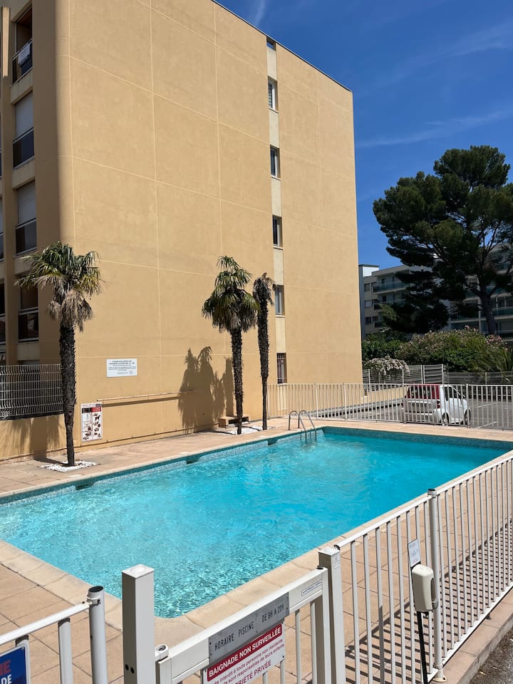 T2 Cosy Golf St Tropez Pour 5 à 6 Personnes - Cavalaire-sur-Mer