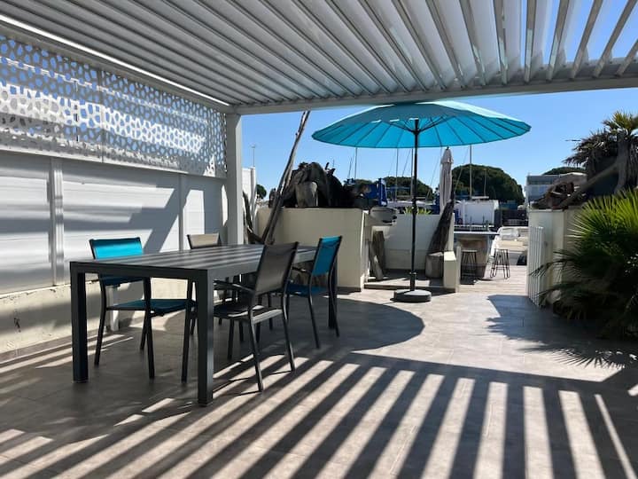 Marina De Standing 90m2 Port Camargue Au Rdc - Le Grau-du-Roi