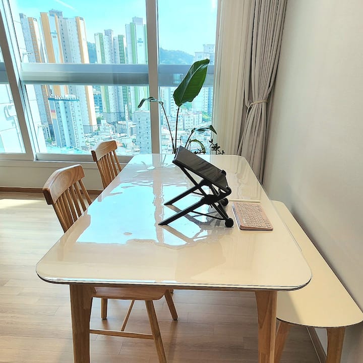 편안하고 안전한 신축 여성전용 쉐어룸B 지하철/버스 도보3분 - Busan
