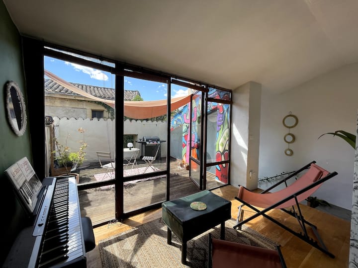 Charmante Maison Avec Terrasse Ensoleillée - Pont du Gard